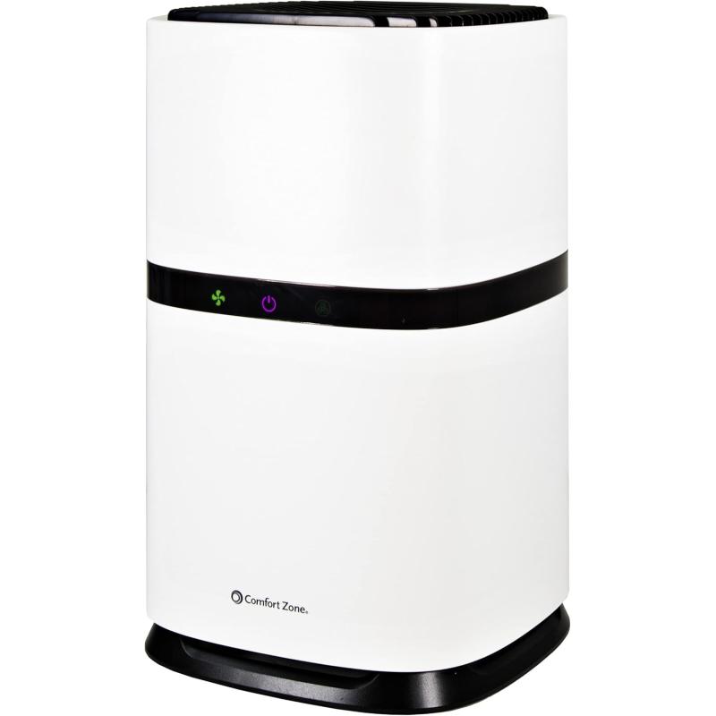Comfort Zone® Clean HEPA Air Purifier with WiFi App Control – Smart Air ...