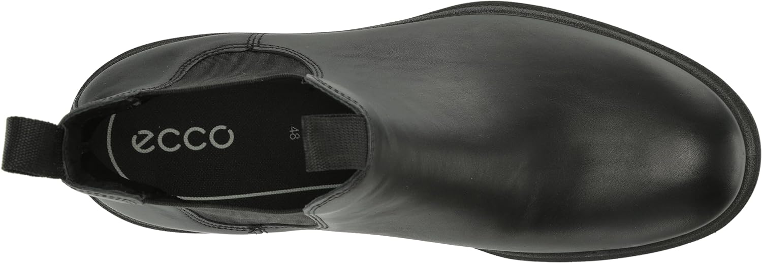 ECCO Men’s Grainer Chelsea Boot(Black/Black) - ECCO Shoes Sale