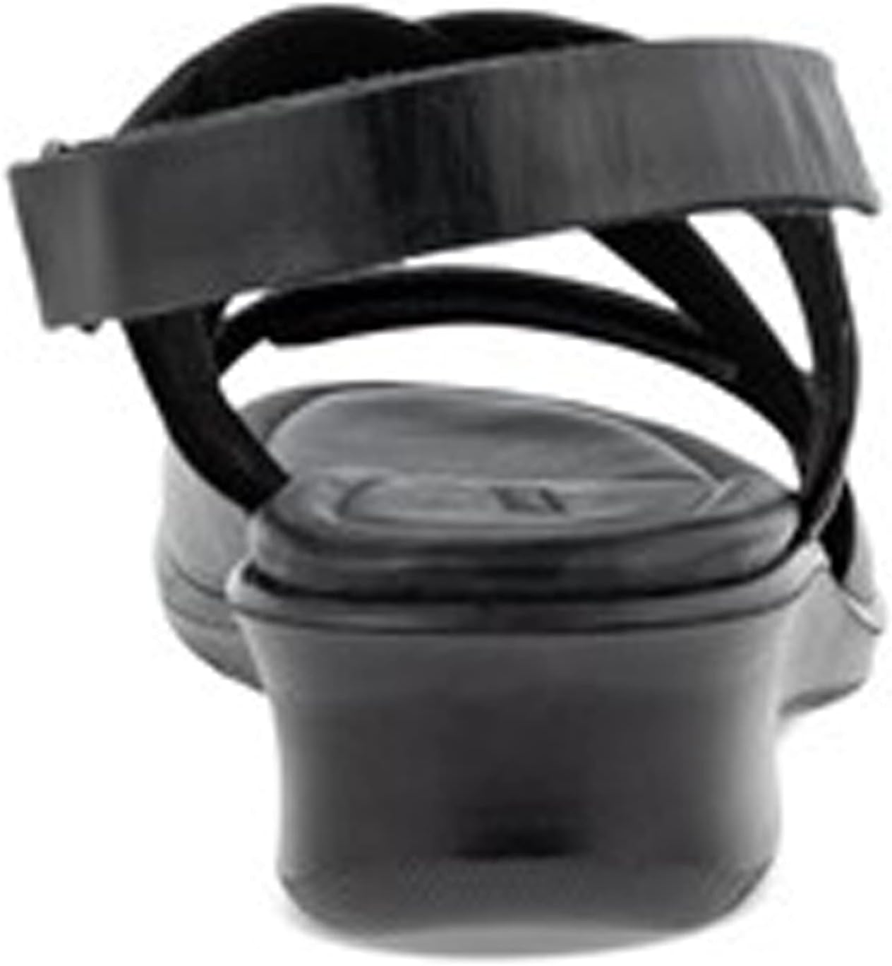 ECCO Women’s Felicia Cross Wedge Sandal(Black) - ECCO Shoes Sale
