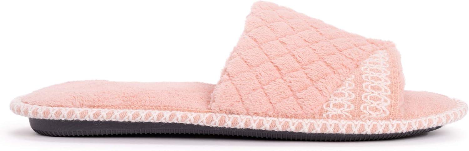MUK LUKS womens Sally Micro Chenille(Rose Gold) - Muk Luks