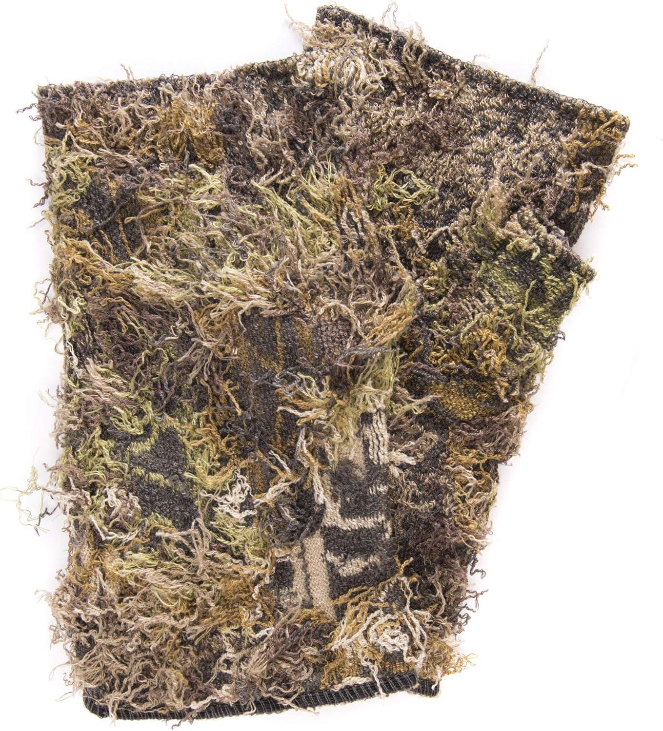 Quiet Wear Men’s Fingerless Camo Grass Gloves(Grassy) - Muk Luks